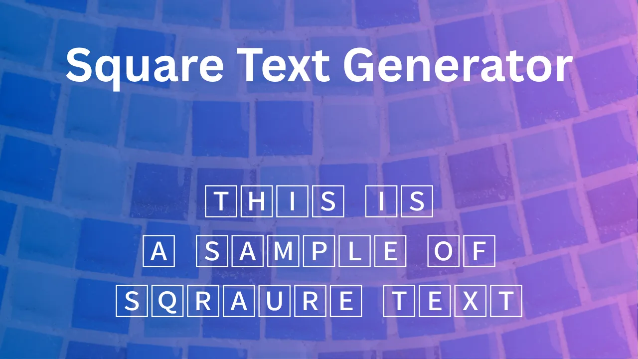#1 Square Text Symbol (🄱 🄾 🅇) Box Font Copy Paste